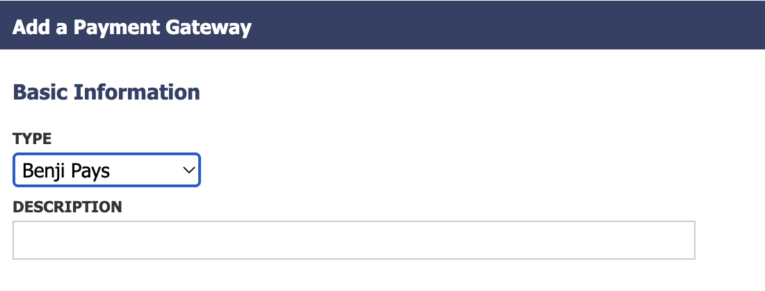 Adding Benji Pays as a payment gateway to your Quoter account – Quoter
